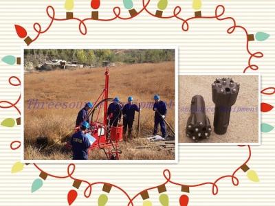 China seismic drilling rig oil prospecting TSP-40 in field for sale