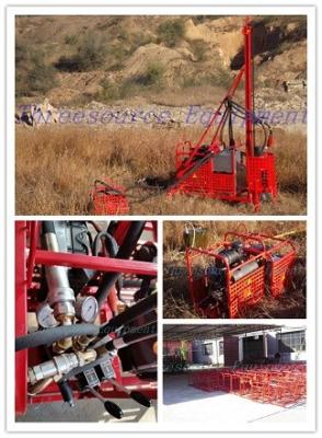 China TSP-40 portable drilling rig of parts testing in field for sale