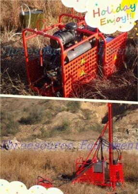 China Light weight portable oil prospecting drilling rig TSP-40 for sale