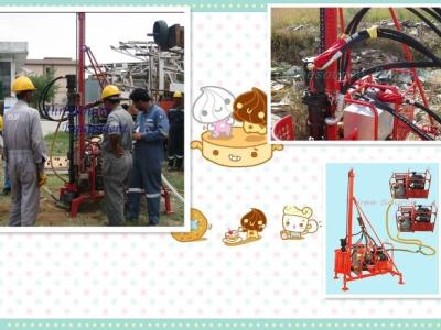 China Light weight portable oil prospecting drilling rig TSP-40 for sale