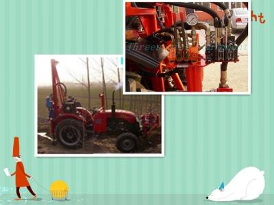 China Tractor drilling rig detail partsTST-30 for sale