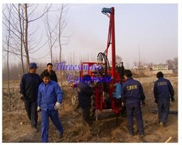 China Tractor drilling rig in farmland for sale