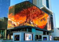 China Naked Eye 3D LED Display , Outdoor Full Color Led Display P5.7 for sale
