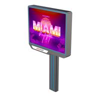 China Custom IP65 waterproof p6 8000nits advertising display outdoor led billboard 4G system with HDMI for sale
