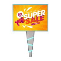 China Easy installation 8000nits IP65 p6 steel outdoor led digital billboard advertising boards for sale