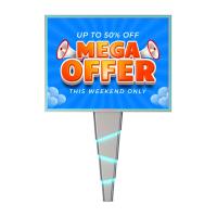 China Easy installation 8000nits IP65 p6 steel led billboard outdoor advertising for sale