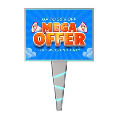 China Easy installation 8000nits IP65 p6 steel led billboard outdoor advertising for sale