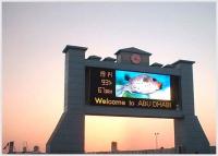 China Square Largest P12 Full Color Led Signs Outdoor 2R1G1B Seamless Splicing IP65 for sale