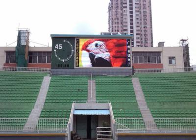 China Programmable Full Color Outdoor Advertising LED Display 10000 Dots/M2 Density for sale
