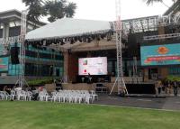 China Multi Media RGB Rental LED Display Screen Hire Full Color PH20mm Anti Flammable for sale