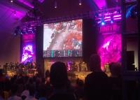 China Ultra Thin P3 Stage Background LED Screen Advertising LED Billboard SMD3528 for sale