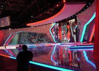 China SMD3528 Soft Stage Rental LED Display Full Color Stage Background Screen P4mm for sale