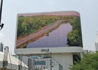 China DIP346 P10 Curved LED Screen Full Color Outdoor Advertising Screen 10000 Dos/Sqm for sale