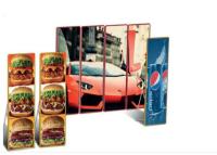 China 2.5mm Pixels SMD2020 Creative LED Poster Advertising 900nits for sale