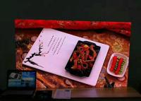 China Outdoor Double Side Front Access LED Display HD P4 With Front Opening Cabinet for sale