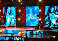 China P2.5 HD Indoor Stage Rental LED Display Full Color With Die Casting Aluminum Cabinet for sale