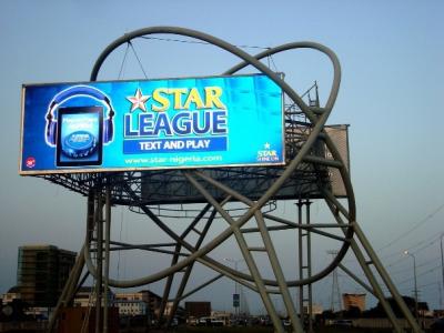 China 22W P6 5500cd/m2 Outdoor Led Advertising Screen SMD3535 for sale