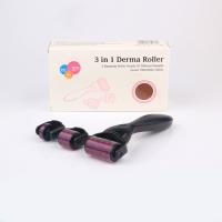 China OEM/ODM customized brand 0.2mm Microneedle 0.5 Derma Roller For Delicate Body Skin Care And Product Absorption for sale