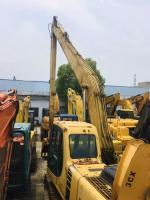China 19M Long Boom Arm Second Hand Komatsu Excavator Hydraulic Crawler Type PC220 - 6 for sale