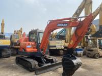 China 6 Ton DX60 0.2m3 Second Hand Hydraulic Crawler Excavator With Doosan Bucket for sale