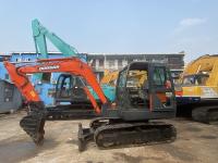 China 6 Ton DX60 0.2m3 Second Hand Hydraulic Crawler Excavator With Doosan Bucket for sale