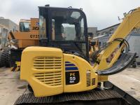 China PC55MR Used Komatsu Hydraulic Crawler Excavator With 0.2m3 Bucket for sale