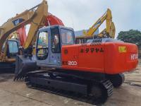 China EX200 - 5 Second Hand Crawler Hitachi Hydraulic Excavator 20 Ton for sale