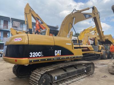China Cat 320CL Tracked Hydraulic Used Heavy Construction Machinery Excavator 0.9m3 for sale