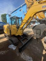 China 5 Ton Komatsu PC56 - 7 Used Hydraulic Crawler Excavator Construction Machinery for sale