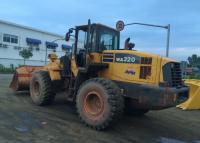 China Komatsu WA320 - 5 Second Hand Wheel Loaders With Bucket 2.7 Cubic Meters for sale