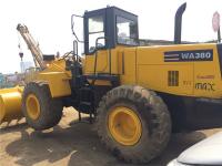 China Bucket 3m3 Second Hand Hydraulic Wheel Loader Komatsu WA380 - 3 for sale