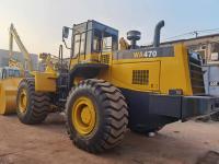 China Used Komatsu WA470 - 3 Hydraulic Wheel Loader 21640KG With Bucket 3.9m3 for sale