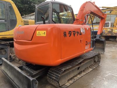 China 6t Second Hand ZX60 Hitachi Hydraulic Crawler Excavator Working Weight 5850KG for sale