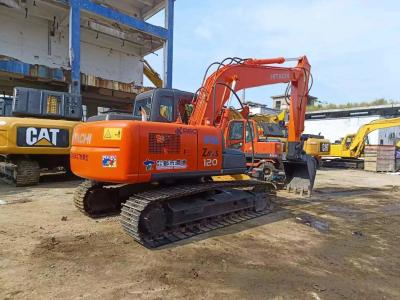 China 12t ZX120 Hydraulic Crawler Second Hand Hitachi Excavator Working Weight 12200kg for sale