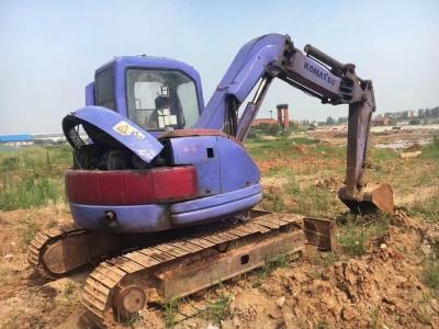 China 6 Cylinders Koamtsu PC75 Mini Digging Machine No Any Damage With Original Turbo for sale