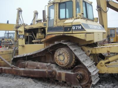 China Used Dozer CAT D7H Second Hand Earthmoving Equipment 4.5cbm Blade Capacity for sale