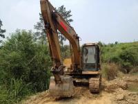 China Second Hand Cat Heavy Equipment Excavator 84kw Net Power 2433kg Operating Weight for sale