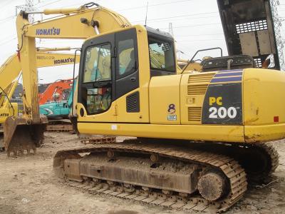 China Japanese Second Hand Komatsu Excavator PC200 - 8 , Earth Moving Equipment 95% UC for sale