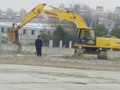 China Water Cooling Used Komatsu Hydraulic Excavator 600mm Shoe Size With 6 Cylinders for sale