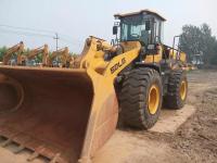 China Used Rubber Tired Farm Loader Lingong SDLG95 2013 3cbm Bucket 29° Gradeability for sale