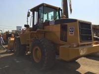 China Front End Loader Second Hand Wheel Loaders , 966G Cat Track Loader 5200h 22.8 T for sale