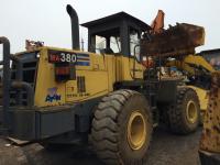 China 187hp Second Hand Wheel Loaders WA380-3 , Komatsu Compact Wheel Loader 3.2cbm for sale
