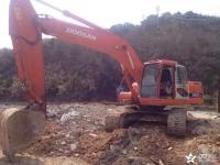 China Long Reach Used Doosan Excavator DH220LC - 7 Year 2009 Original Paint Color for sale