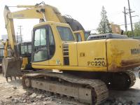 China Used 22 Ton Komatsu 220 Excavator Good Condition With1.4cbm Bucket Capacity for sale