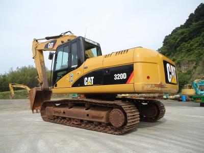 China Used excavator 2012 CAT 320 secondhand excavator 20 ton & 1m3 Caterpillar 320D for sale