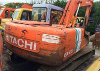 China Japan Hitachi Ex120 Second Hand Excavators , Long Reach Excavator Year 1994 for sale