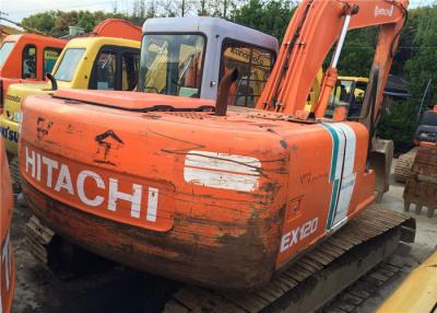 China Japan Hitachi Ex120 Second Hand Excavators , Long Reach Excavator Year 1994 for sale