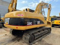 China Second hand CAT Caterpillar 320C Hydraulic Crawler Excavator Construction Machinery 20 Tons for sale