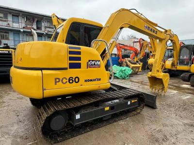China 6 Ton Original Japan Used Komatsu PC60-7 Crawler Excavator On Sale for sale