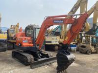 China 6 Ton Original Used Doosan DX60 Crawler Excavator With 39.7KW Engine Power And 0.21m3 Bucket Capacity for sale